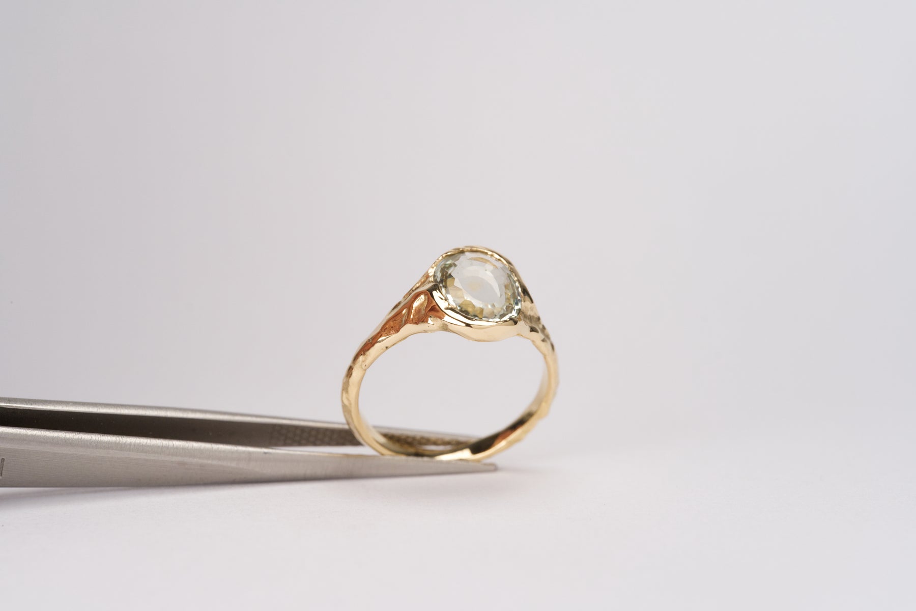 Montana Sapphire Ring - Blue Earth - Rigby Leigh