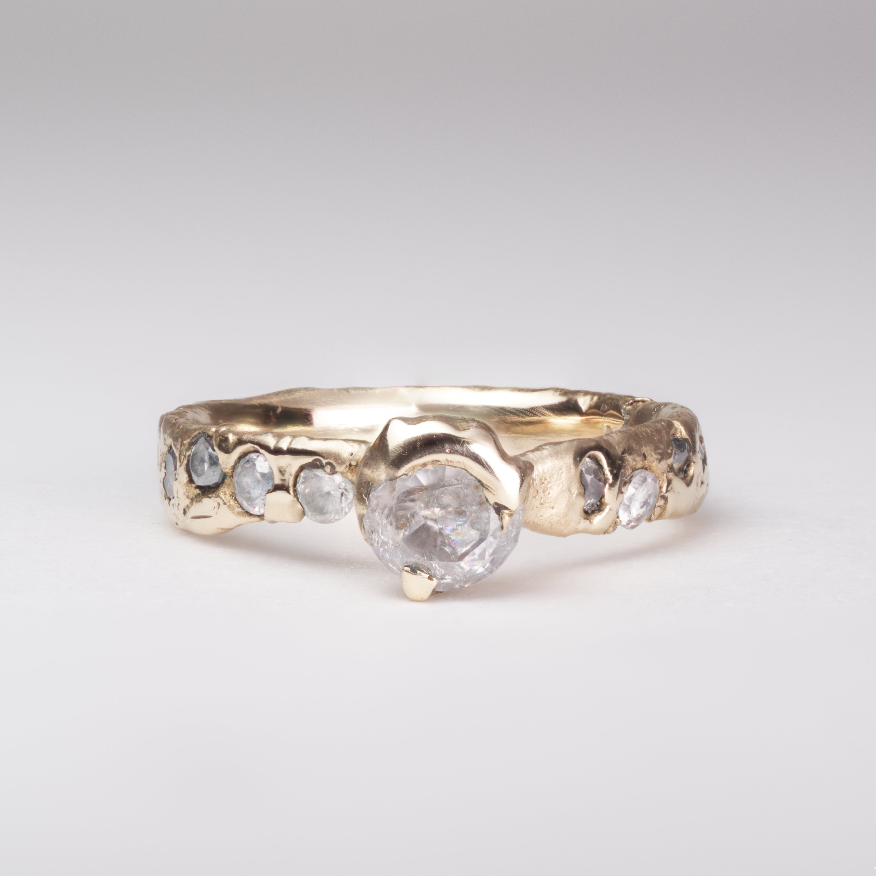 Diamond Ring - Center Seam - Earth - Rigby Leigh