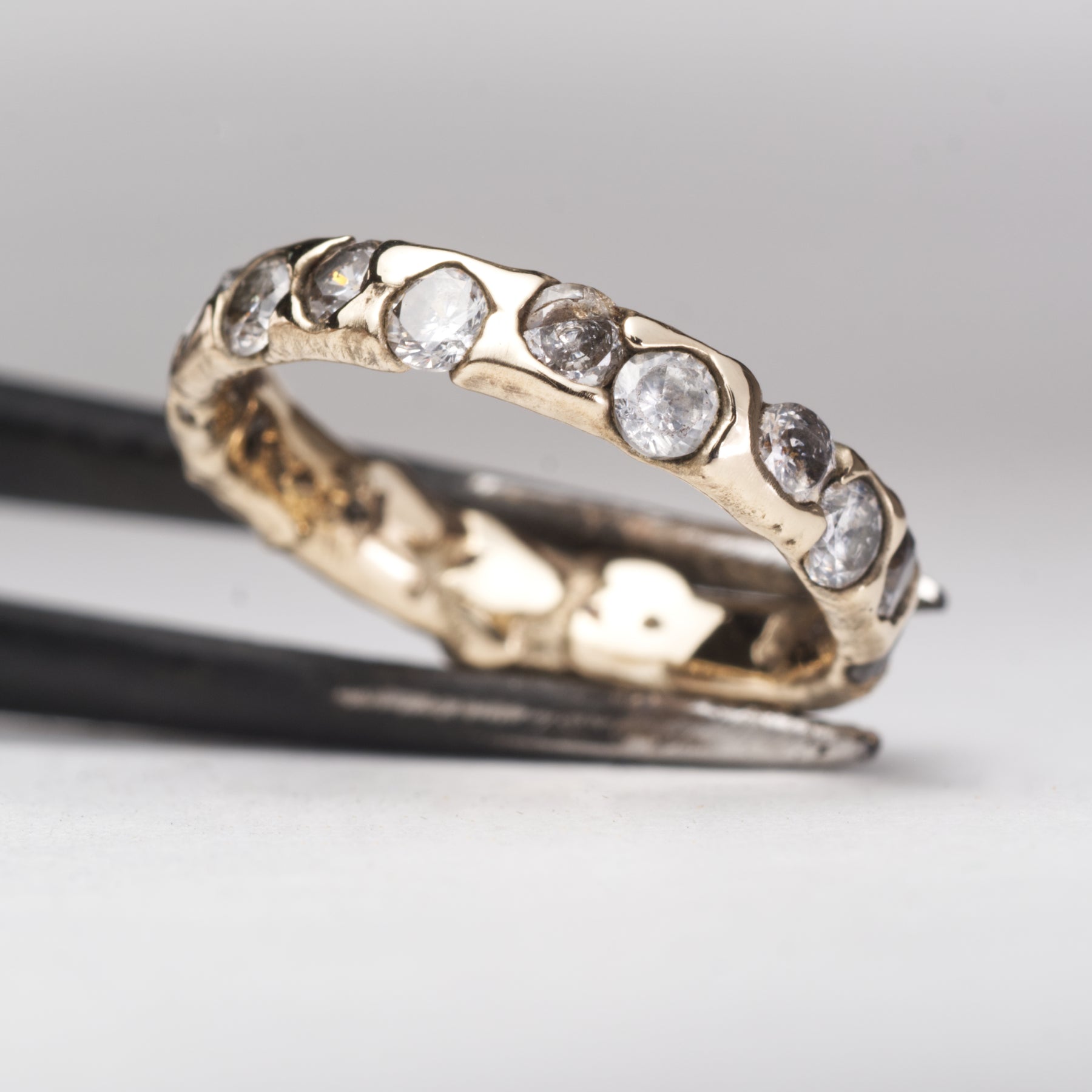 Diamond Ring - Eternity - Earth - Rigby Leigh